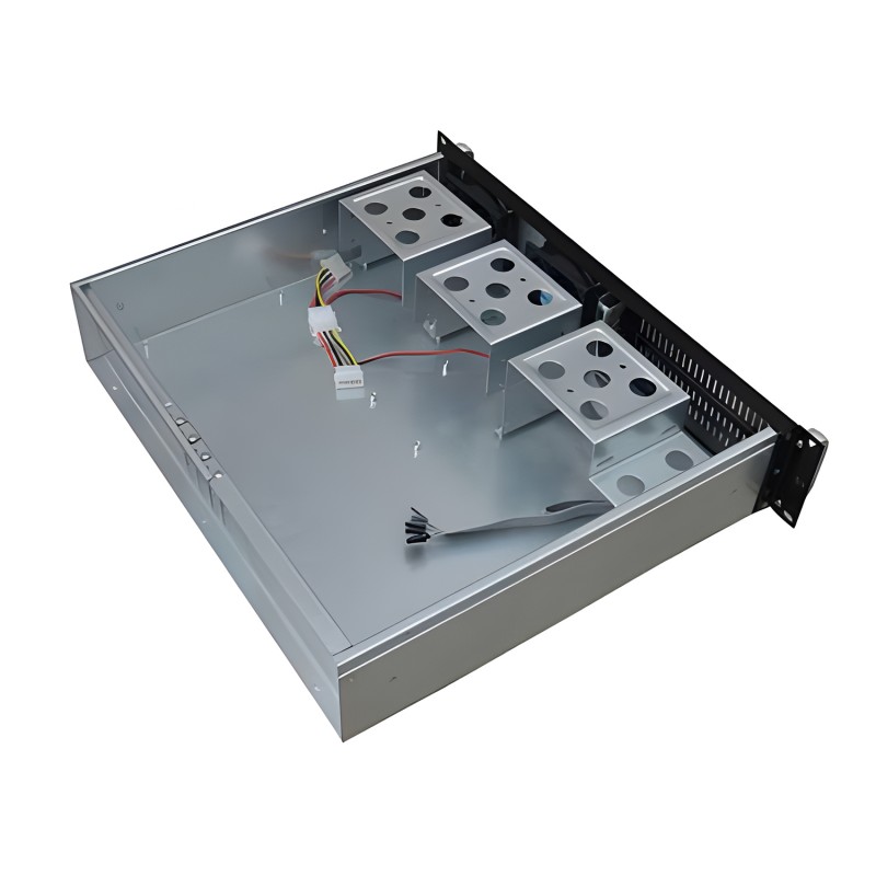 2U Rackmount Server Chassis (380mm Deep) - Compact and Versatile - GeeWiz