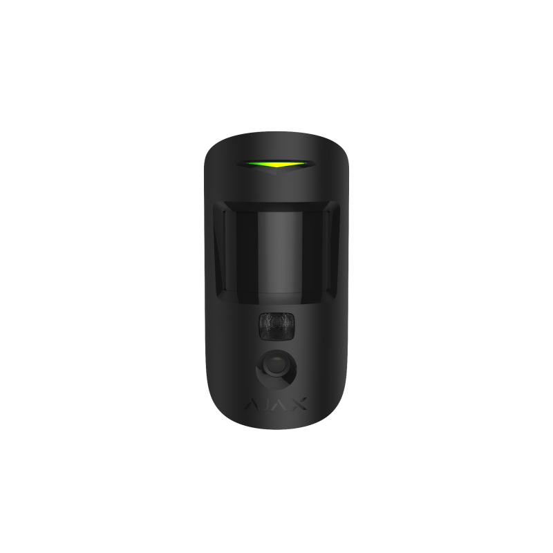 Ajax - MotionCam Jeweller - Black Wireless Indoor Motion Detector with ...