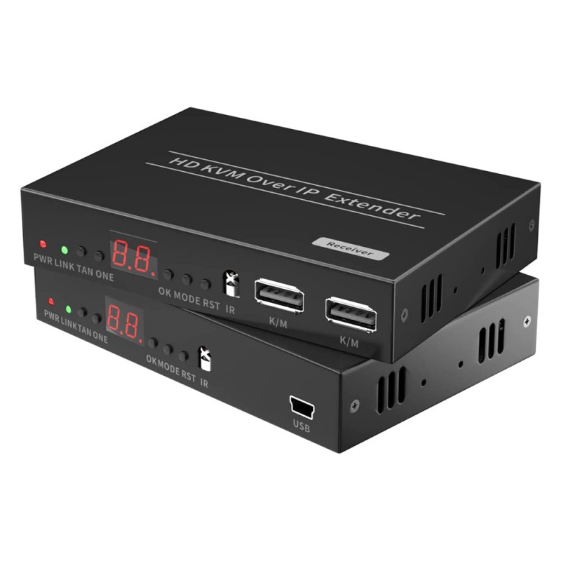 Hdmi Extender Over Cat5e 6 1080p Over Ip Ethernet 150m Hdmi Kvm