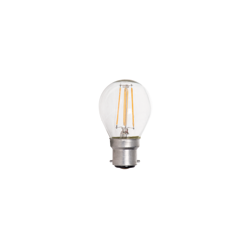 Bright Star Lighting - 4 Watt B22 Golf Ball LED Fillament Bulb - GeeWiz