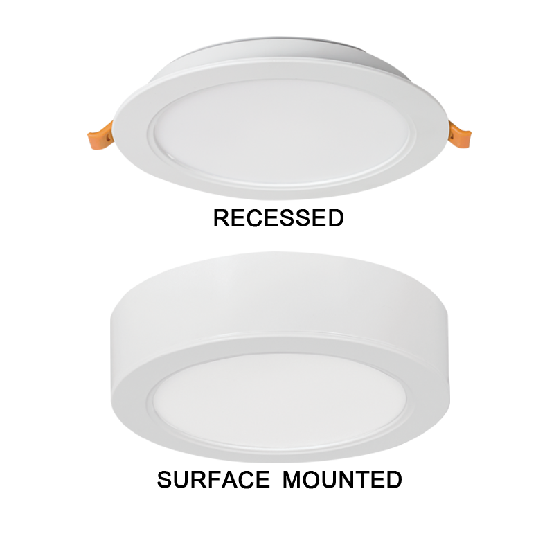 Bright Star Lighting - 18 Watt Cool White Polycarbonate 2-in-1 Design ...