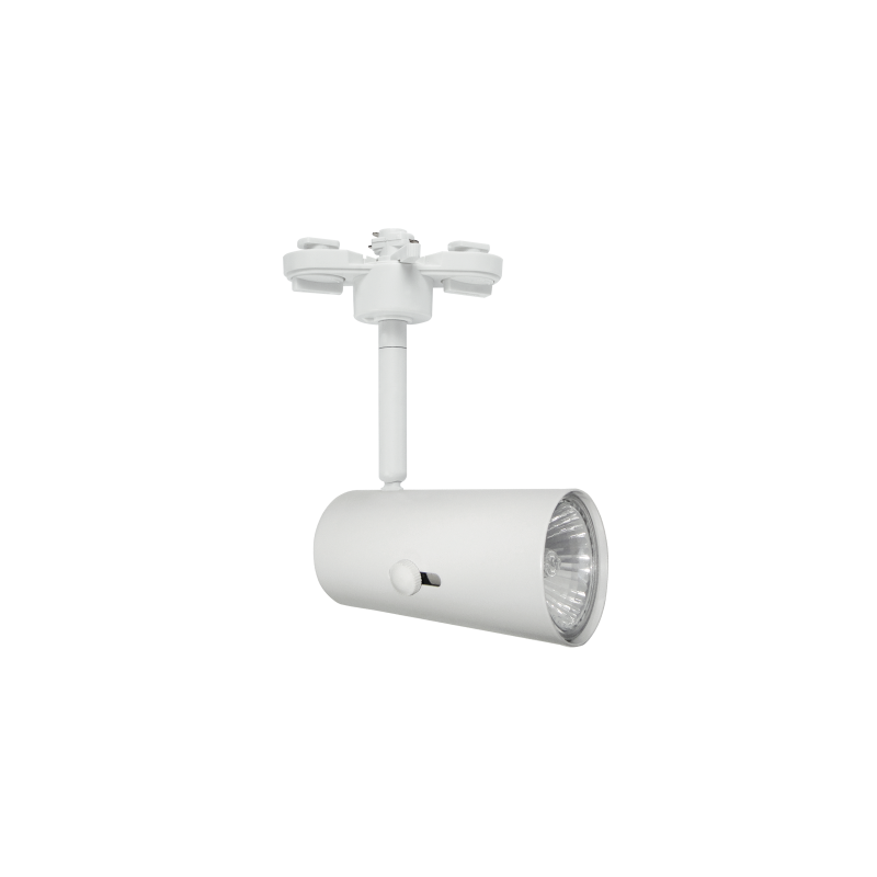 Bright Star Lighting - GU10 White Die Cast Aluminium Tracklight - GeeWiz