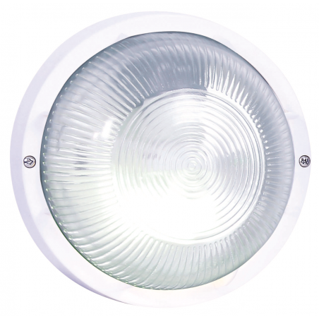 Bright Star Lighting - Outdoor PVC Bulkhead - White - GeeWiz