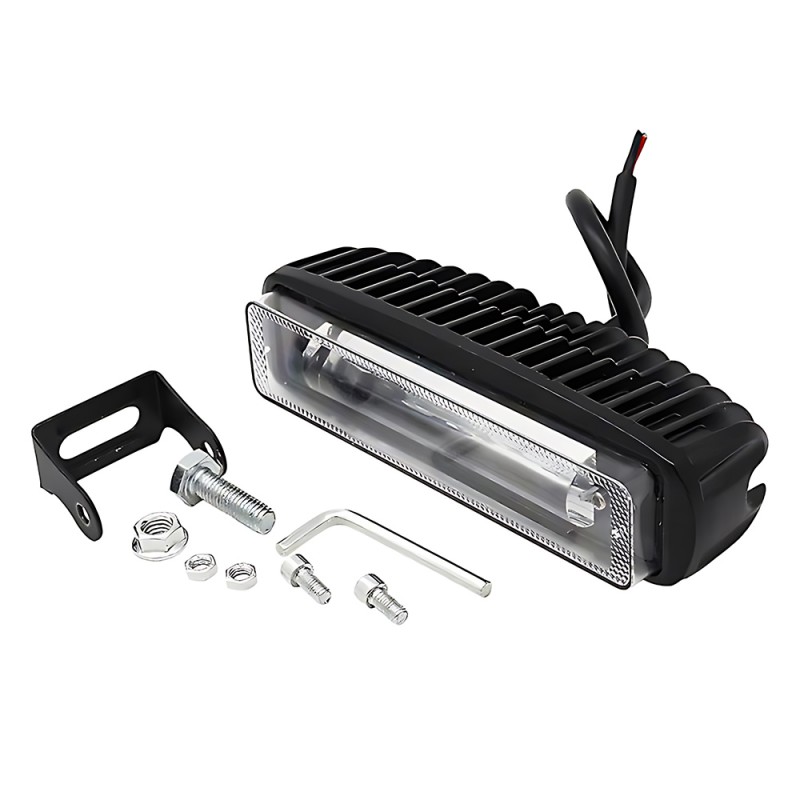 Forklift Red Zone Safety Laser Warning Light - 10W LED - GeeWiz