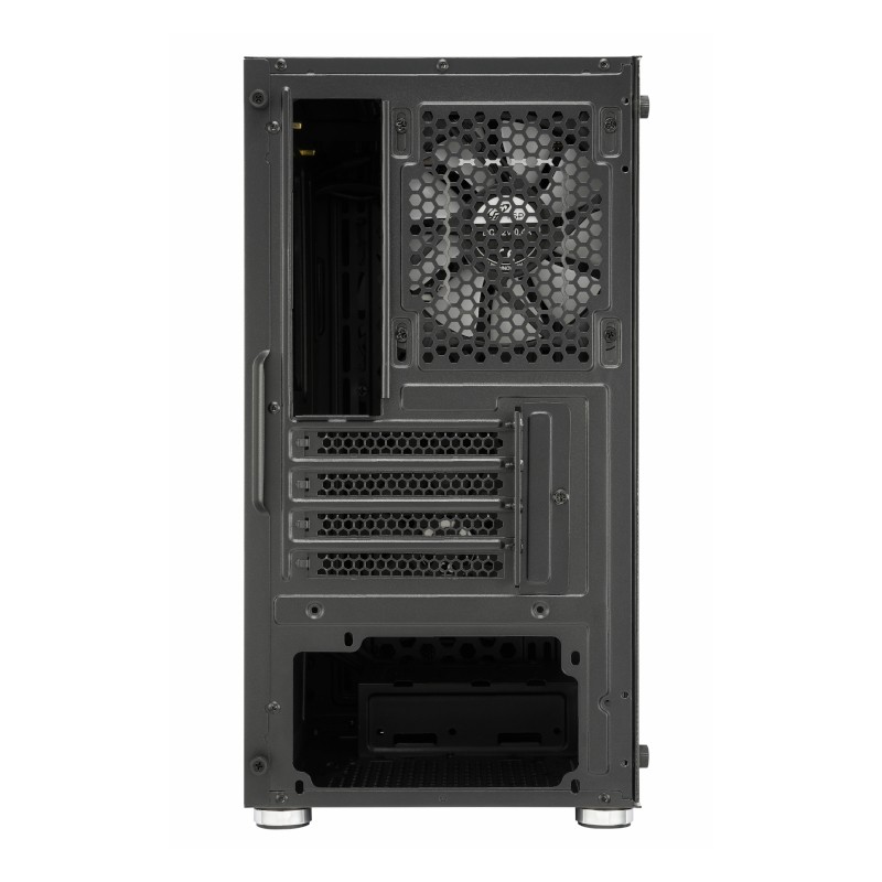 FSP CST130A Micro-ATX Gaming Chassis Tempered Glass Side Panel - Black ...