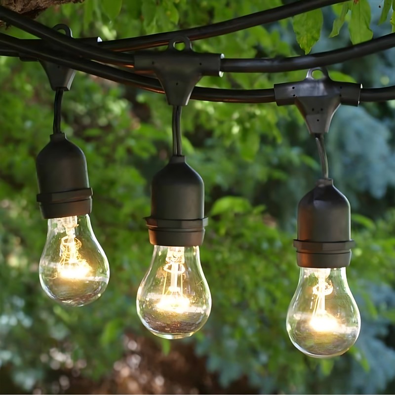 Extendable Indoor and Outdoor Hanging Lights - 10m / E27 / IP65 - GeeWiz