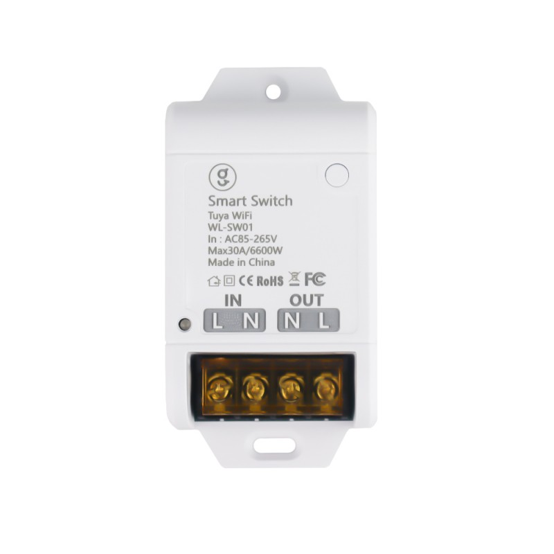 Tuya Wi-Fi Geyser Smart Switch Breaker - 30A / 6600W / Smart Life App ...