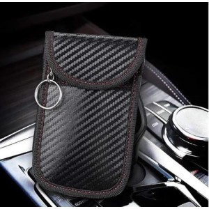 Car Key Pouch Bag with Key Ring and Hook - GeeWiz