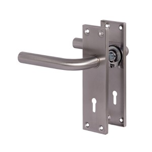 Yale Tubular Keyhole Stainless Steel Handle Set - Como - GeeWiz