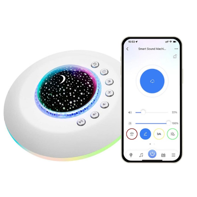Smart White Noise Machine - Supports Remote Operations / 34 Non ...