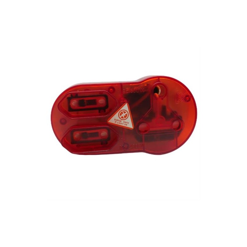 Solarix Red Surge Plug Adapter 2x2 6Amp (2 X 2Pin)- 1 X 16A (1 X 3pin ...
