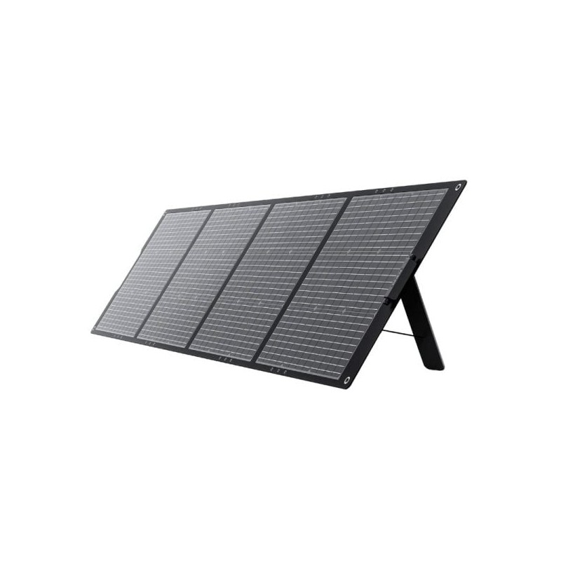 Gizzu 220W Universal Rugged Solar Panel – Black - GeeWiz