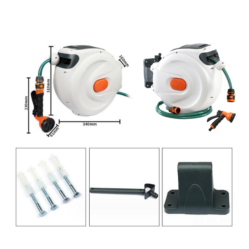 Wall-Mounted Garden Hose Pipe Reel - A Practical and Stylish Addition ...