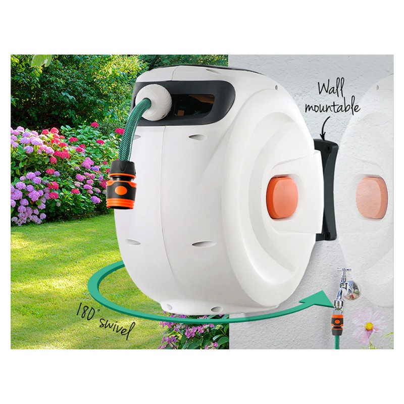 Wall-Mounted Garden Hose Pipe Reel - A Practical and Stylish Addition ...