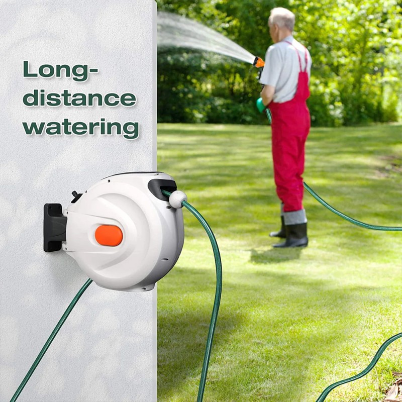 Wall-Mounted Garden Hose Pipe Reel - A Practical and Stylish Addition ...