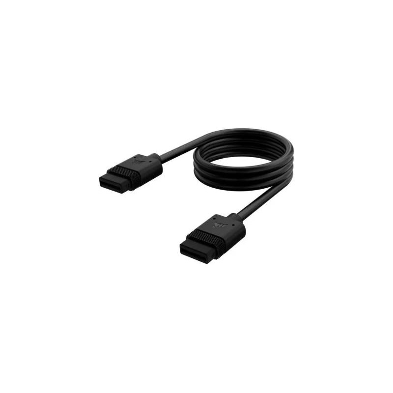Corsair iCUE Link Cable 1x 600mm with Straight Connectors - Black - GeeWiz