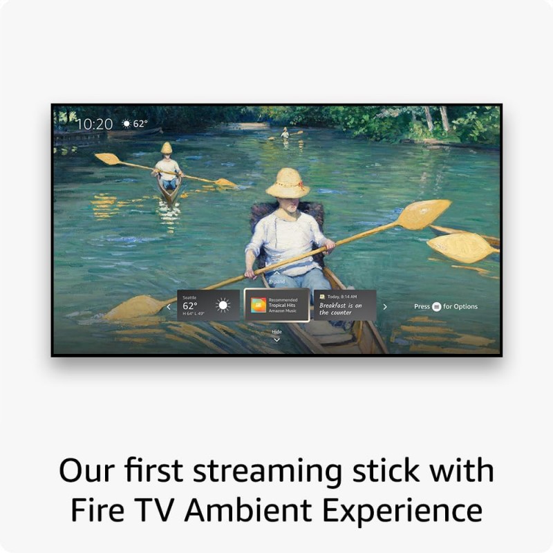 Amazon Fire TV Stick 4K Max (2023) - Enjoy smoother 4K streaming- even ...