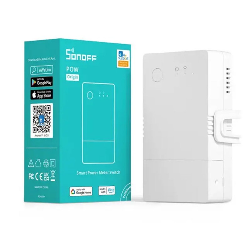 Ewelink Wifi Smart Circuit Breaker Type Timer 63a With Power Kwh