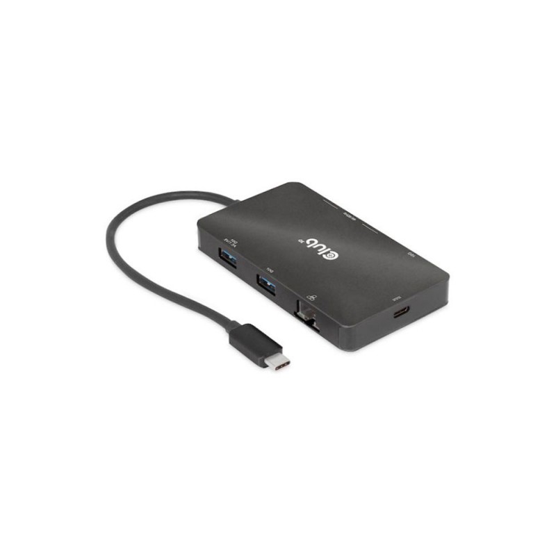 Club3d Csv 1598 Usb Type C 7 In 1 Dual 4k 60hz Mst Port Replicator