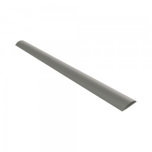 Decorduct 25mm X 8mm X 2m Half Moon Trunk - Grey - GeeWiz