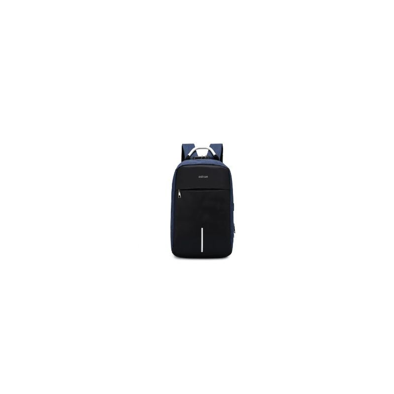 Astrum 15” Oxford Laptop Backpack with Lock and USB Charging Port ...