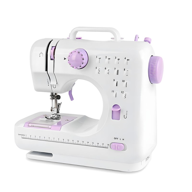 Multi-Purpose Sewing Machine - 12 Built-in Stitch Patterns to Meet ...