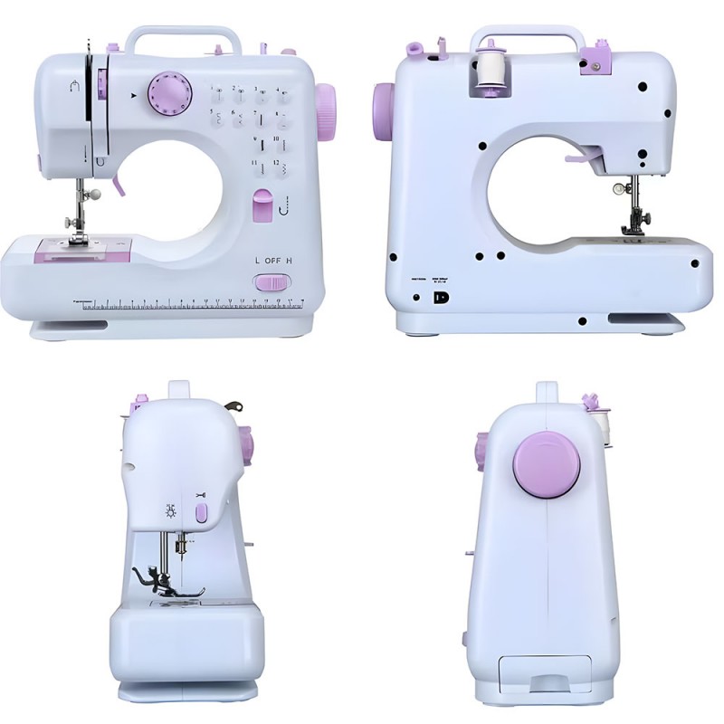 Multi-Purpose Sewing Machine - 12 Built-in Stitch Patterns to Meet ...