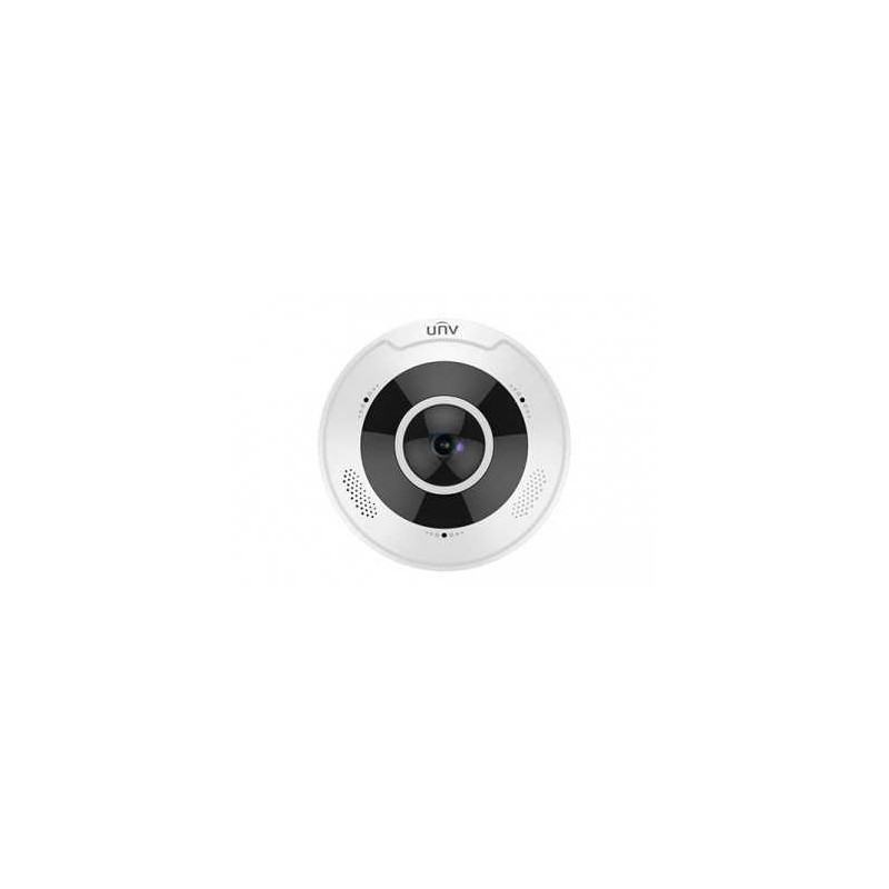 Uniview Ultra H.265 - 12MP Vandal-resistant 360° Fisheye Fixed Dome ...
