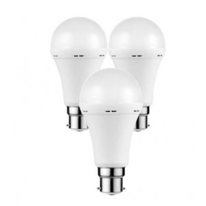 Switched 5W A60 Rechargeable B22 LED Light Bulb - Warm White -3 Pack ...
