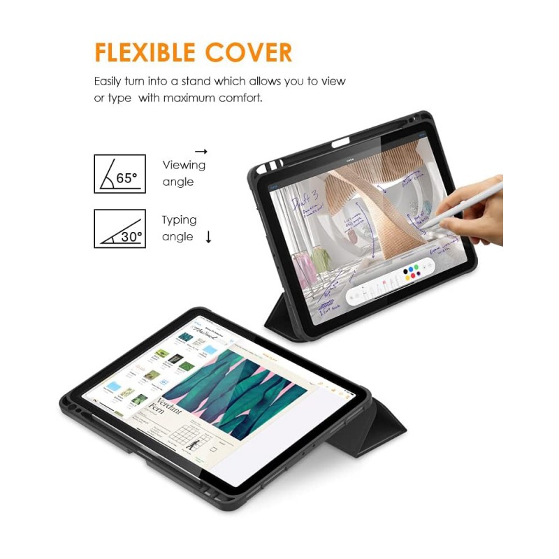 Soft Smart Cover - for iPad Pro 11-inch (4th/3rd/2nd/1st Generation ...