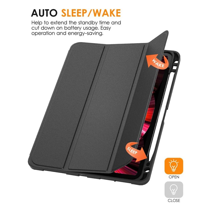 Soft Smart Cover - for iPad Pro 11-inch (4th/3rd/2nd/1st Generation ...
