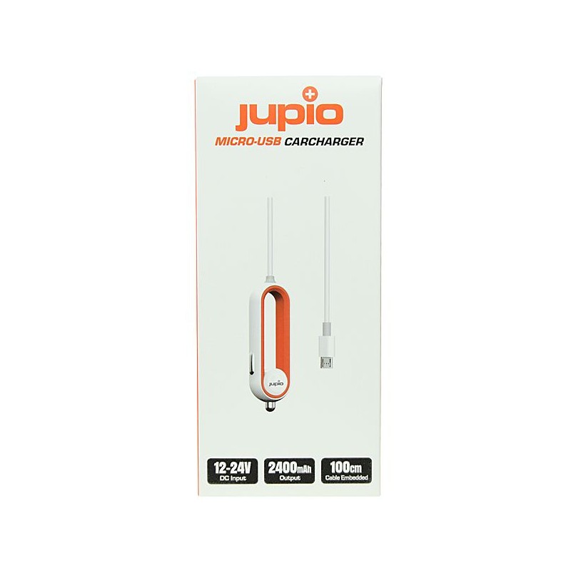 Jupio Car Charger with Micro USB - GeeWiz