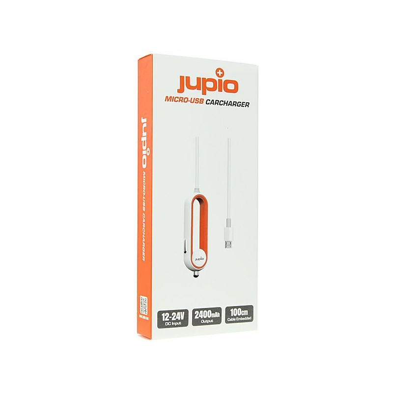 Jupio Car Charger with Micro USB - GeeWiz
