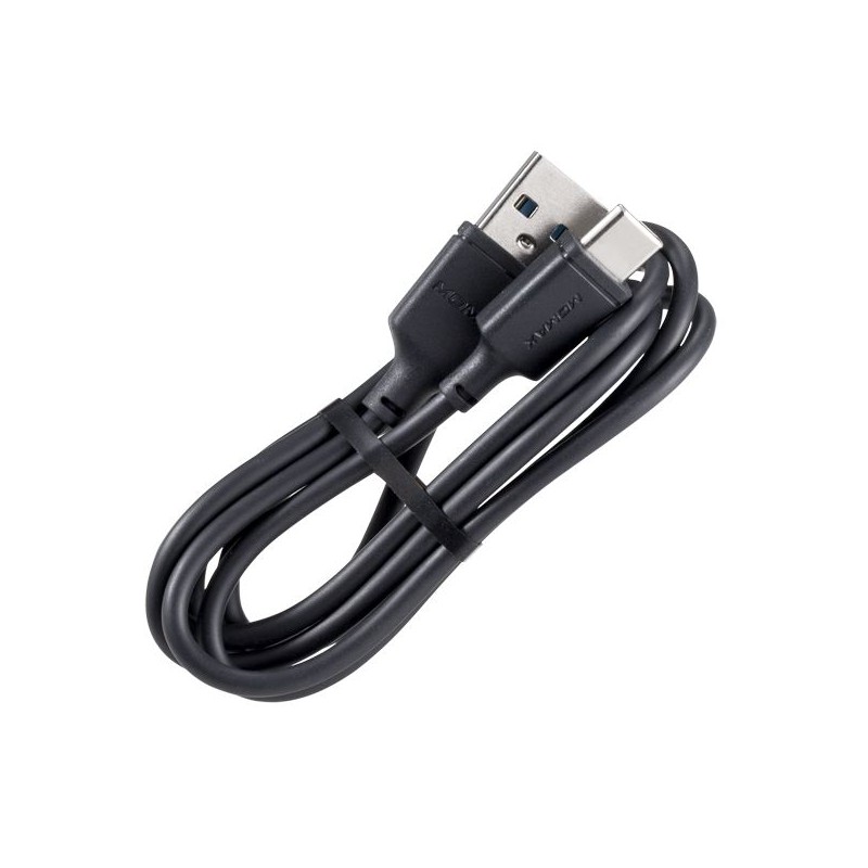 Momax Zero USB-A to USB-C Cable - 1m - Black - GeeWiz