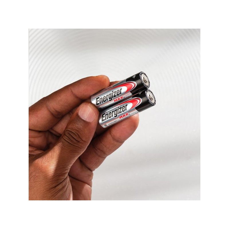 Energizer E91BP20 1.5v MAX Alkaline AA Battery Card 20 - GeeWiz