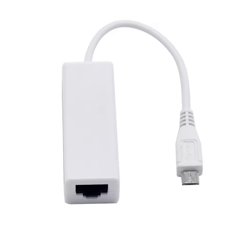 Micro USB 2.0 to Ethernet Adapter - Wired Network Connection for Your ...