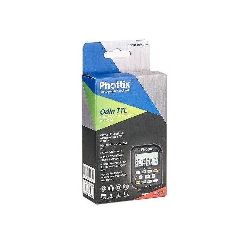 Phottix Odin TTL Flash Trigger Transmitter for Canon (v1.5) - GeeWiz
