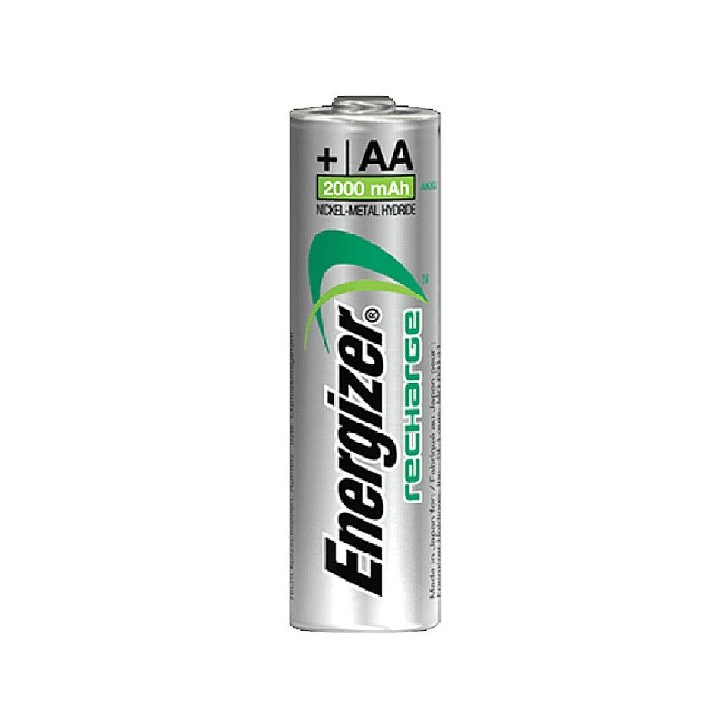 Energizer Recharge Power Plus NH15BP2 NiMH AA 2000Ah Battery Card 2 ...