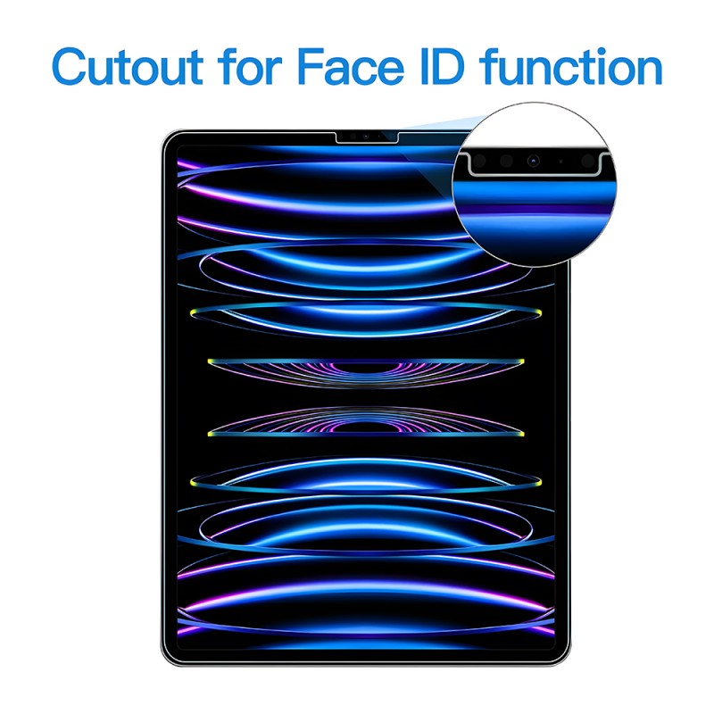 Tempered Glass Screen Protector for iPad Pro 12.9 inch (2nd Generation ...
