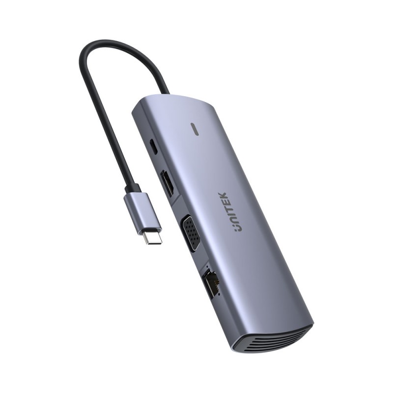 Unitek D1113a 9 In 1 Usb Type C Port Replicator Geewiz