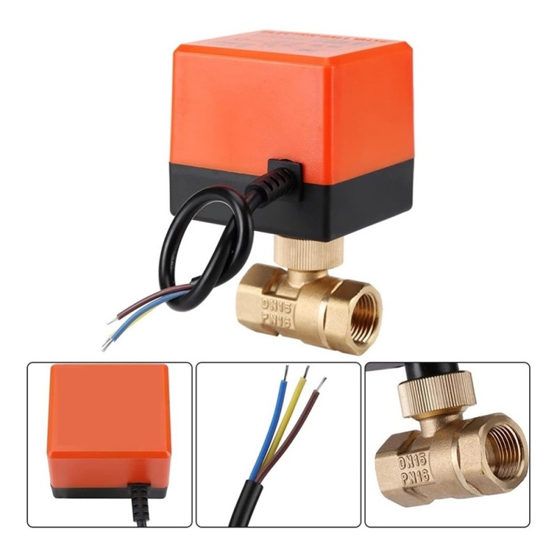 3-Wire Motorized Ball Valve (1 Position) - Reliable Flow Management for ...
