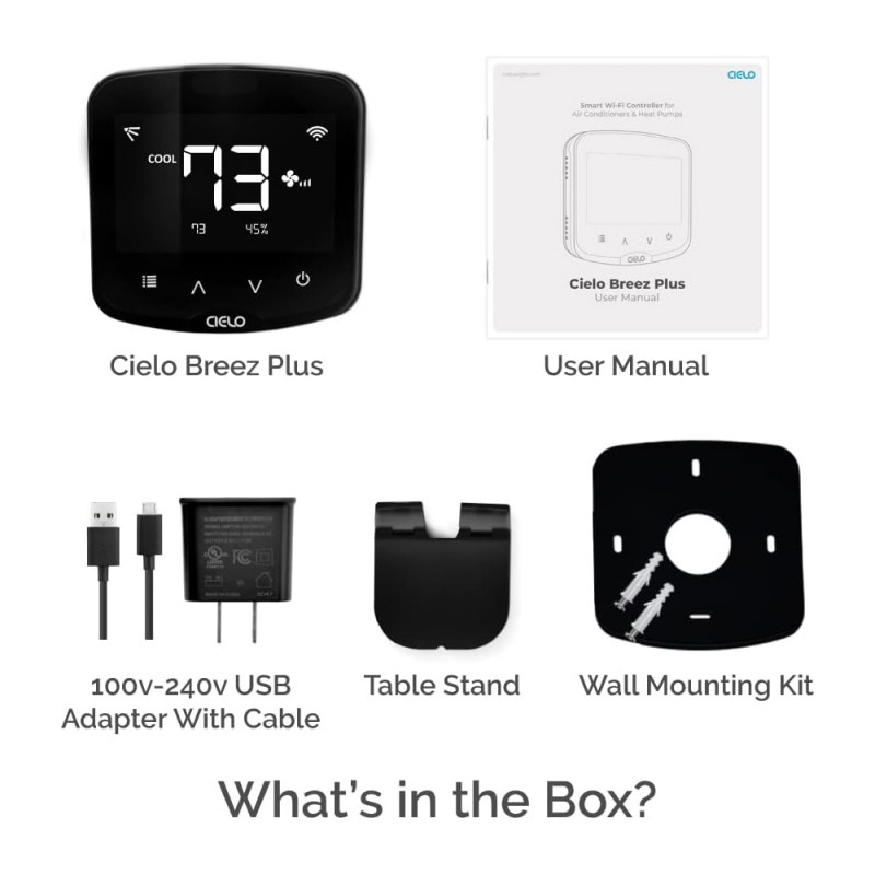 Cielo Breez Plus Smart AC Controller - Smart Wi-Fi Controller for Air ...