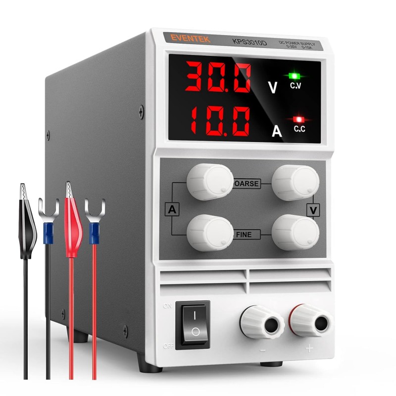 30V / 10A Adjustable Switching Power Supply PSU - GeeWiz