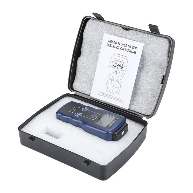 Solar Power Meter (SM206) - Precise Sunlight Intensity Measurement (W ...