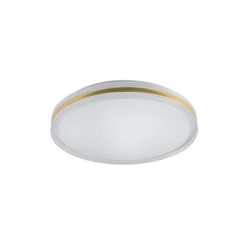 Brightstar CF438 Gold 36W LED Metal Ceiling Fitting with Clear PMMA and ...