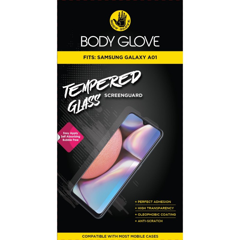 Body Glove Tempered Glass Screen Protector - Samsung Galaxy A01 - GeeWiz