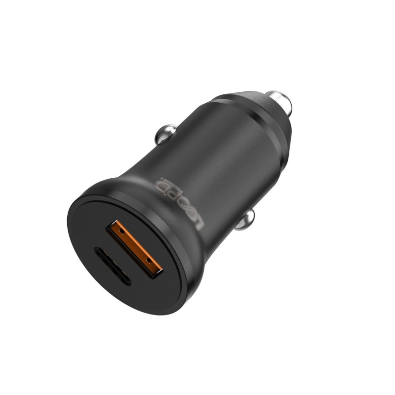 LOOP'D Dual Port PD Car Charger - 20W - GeeWiz