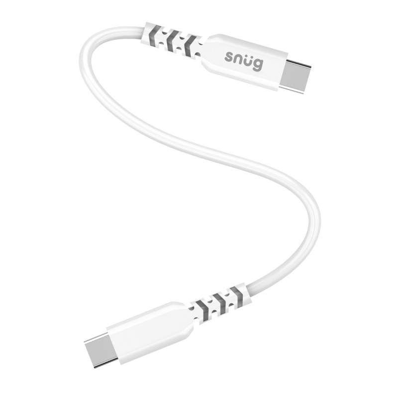 Snug Type-C To Type-C Cable 60W - 25 Centimetres - GeeWiz
