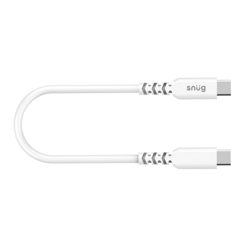 Snug Type-C To Type-C Cable 60W - 25 Centimetres - GeeWiz