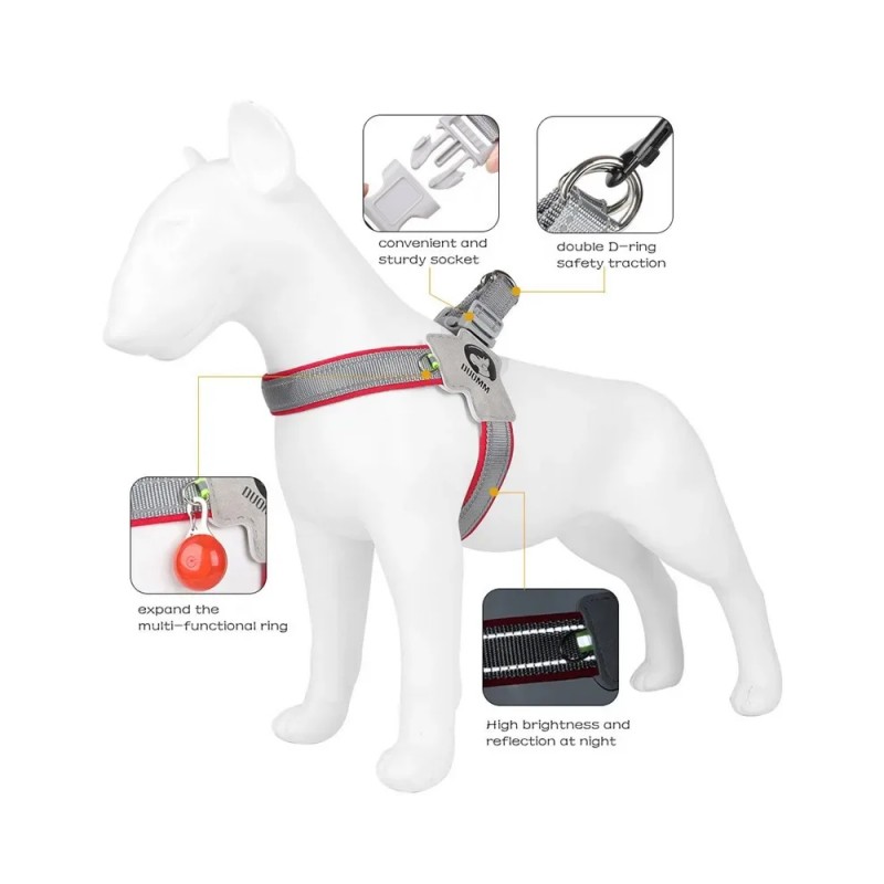 Dog Harness - Supportive Dog Harness for Enjoyable Walks (Multiple ...